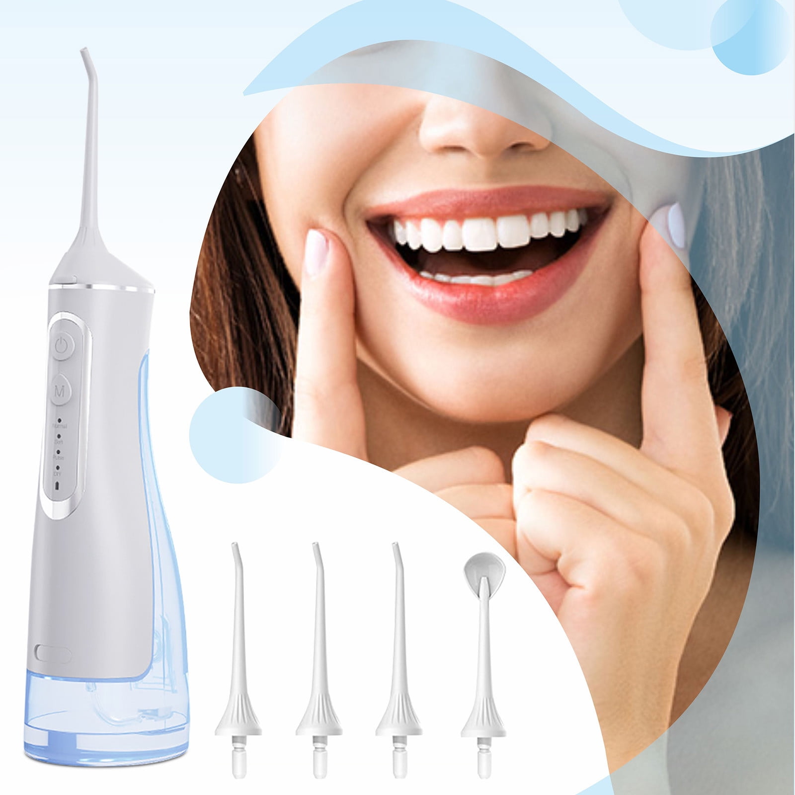 Qocolhg Water Flosser, Water Flosser Cordless, Portable Dental Flossers ...