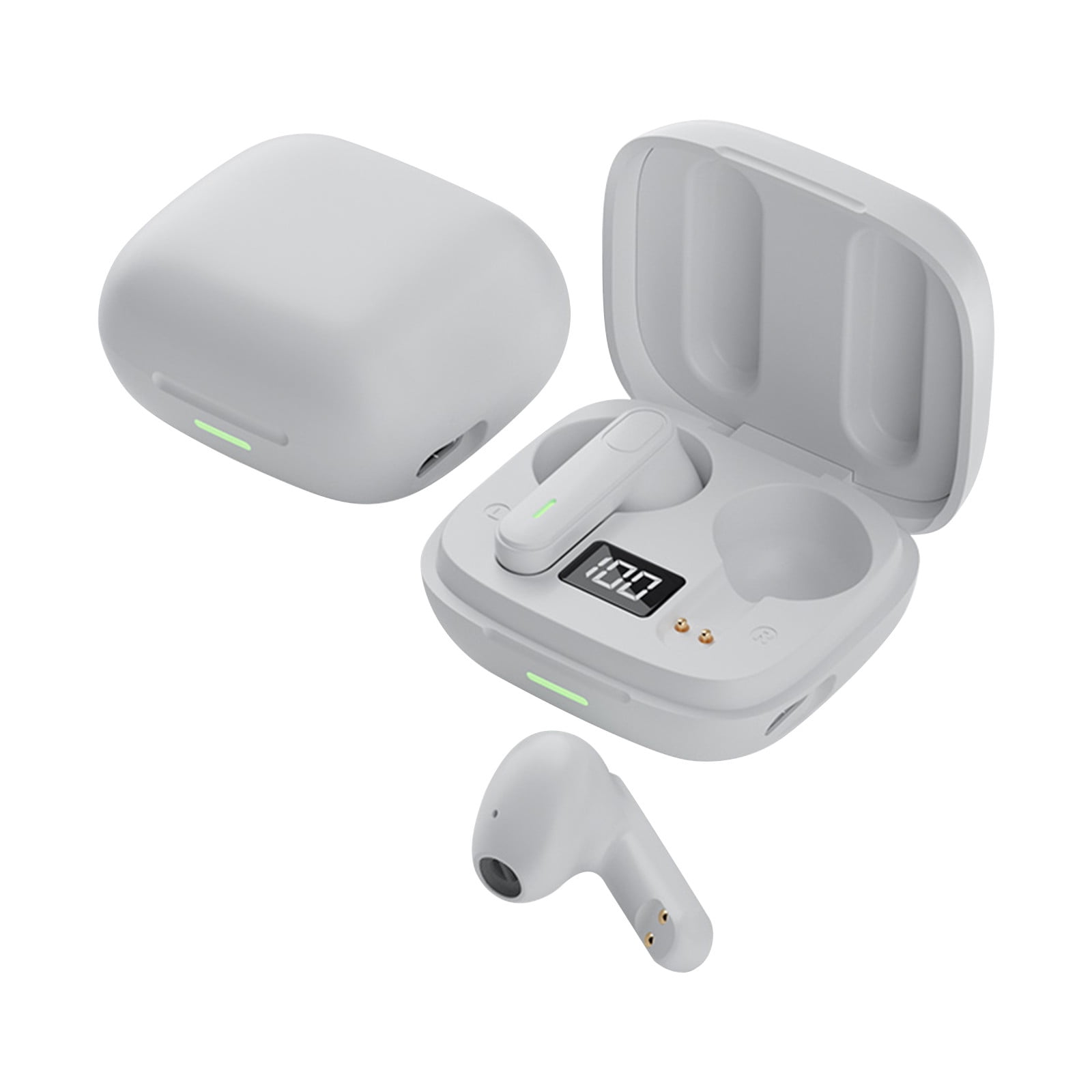 Qocolhg Wireless Earbuds, Bluetooth Headphones with Charging Case, IPX7 ...