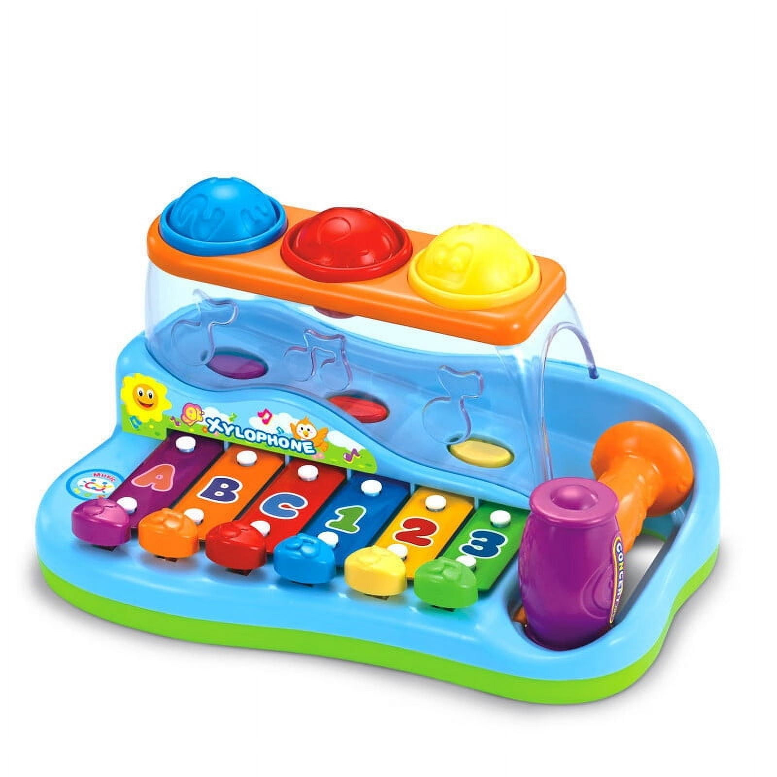 Qocolhg Xylophone for Kids,Xylophone Musical Toy with Child Safe ...