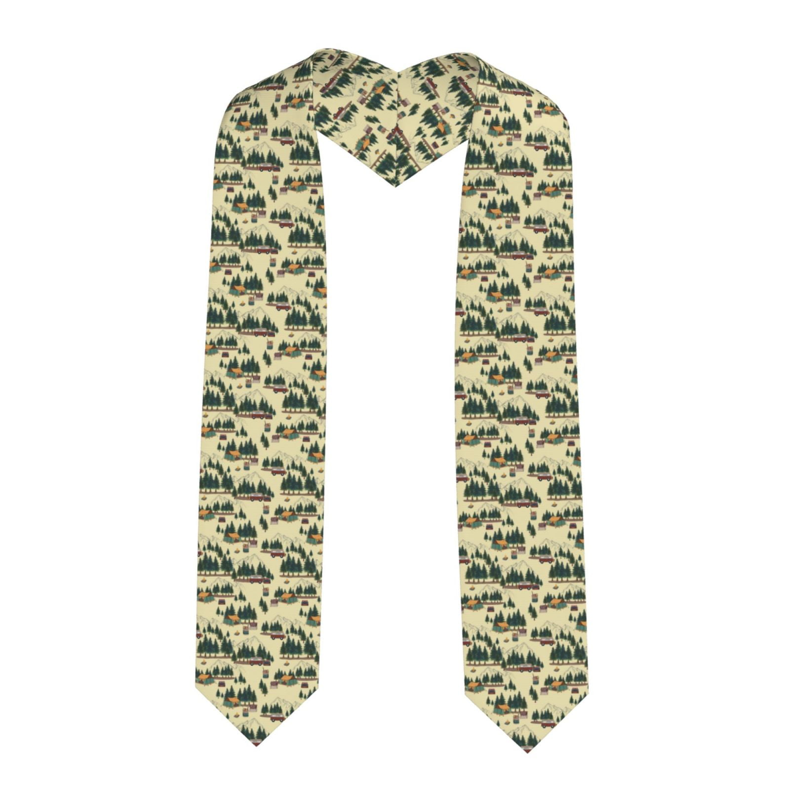 Qokaie Camping Caravan 1 Pattern Graduation Shawl Stole – Academic ...