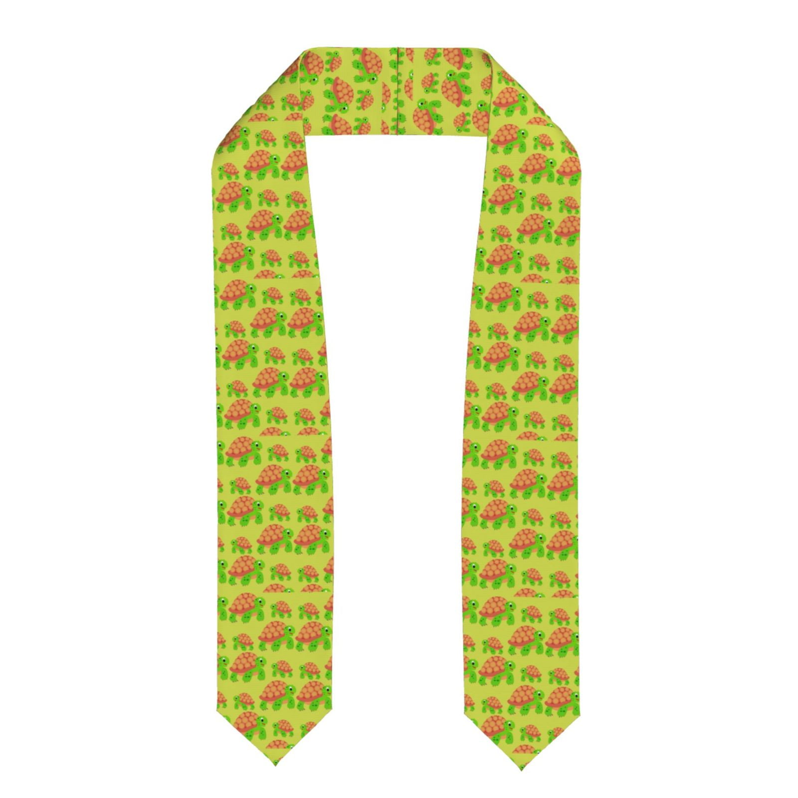 Qokaie Cartoon Turtles 1 Pattern Graduation Shawl Stole – Academic ...