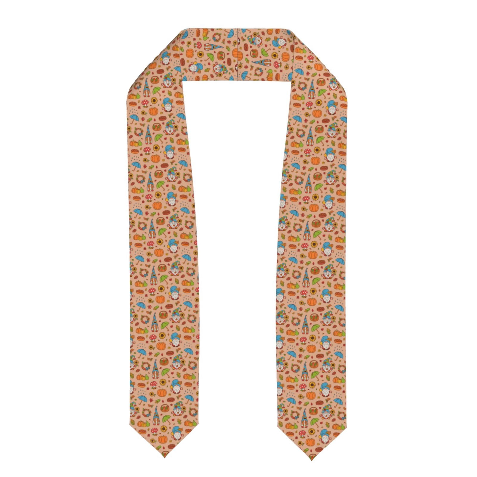 Qokaie Fall Gnomes1 Pattern Graduation Shawl Stole – Academic Stole ...