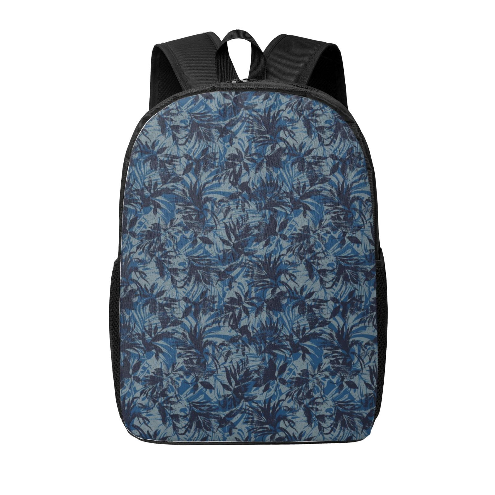 Qokaie Hawaiian Style Printed Durable 17in Student Backpack – Versatile ...
