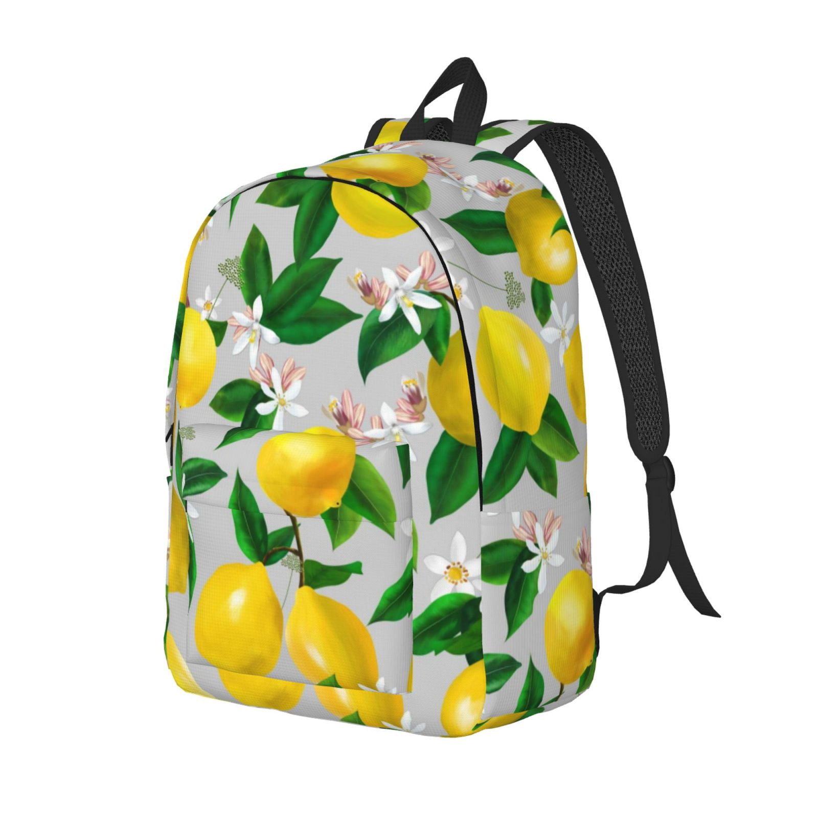 Qokaie Lemon Seamless Pattern Oil Painting Effect Printed Classical ...