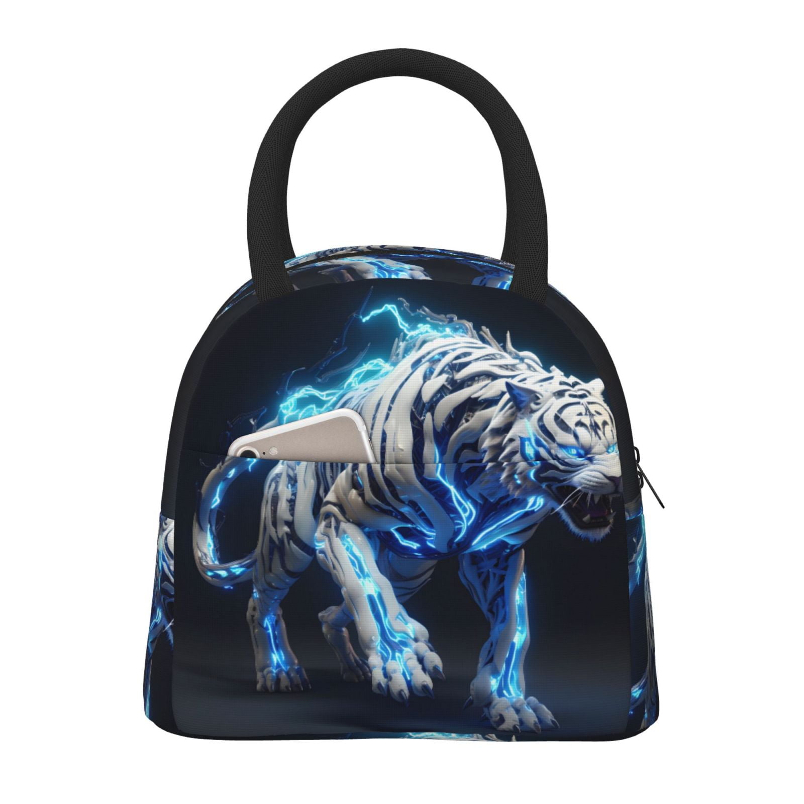Qokaie Lunch Bag , Insulated Lunch Box, Small Leakproof Cooler Food ...