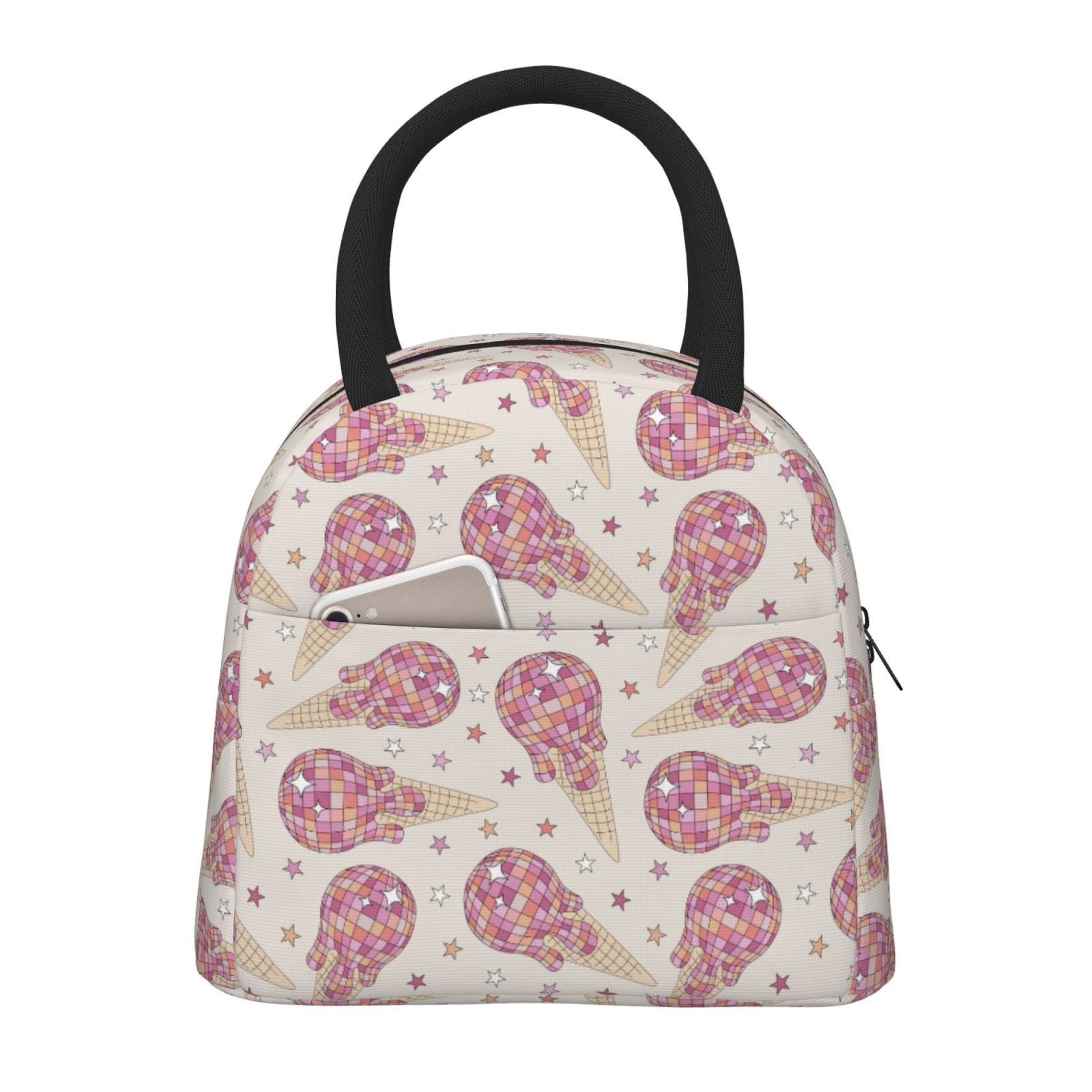 Qokaie Lunch Bag , Insulated Lunch Box, Small Leakproof Cooler Food ...