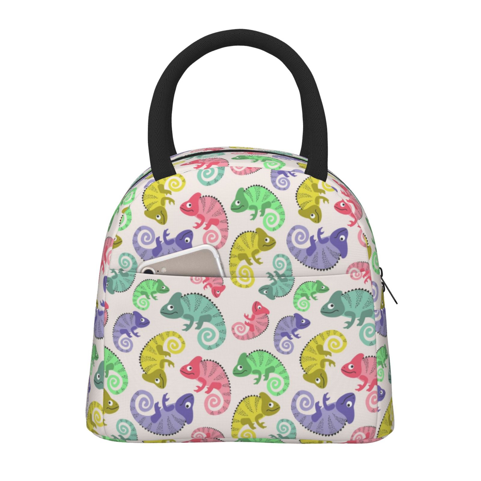 Qokaie Lunch Bag , Insulated Lunch Box, Small Leakproof Cooler Food ...