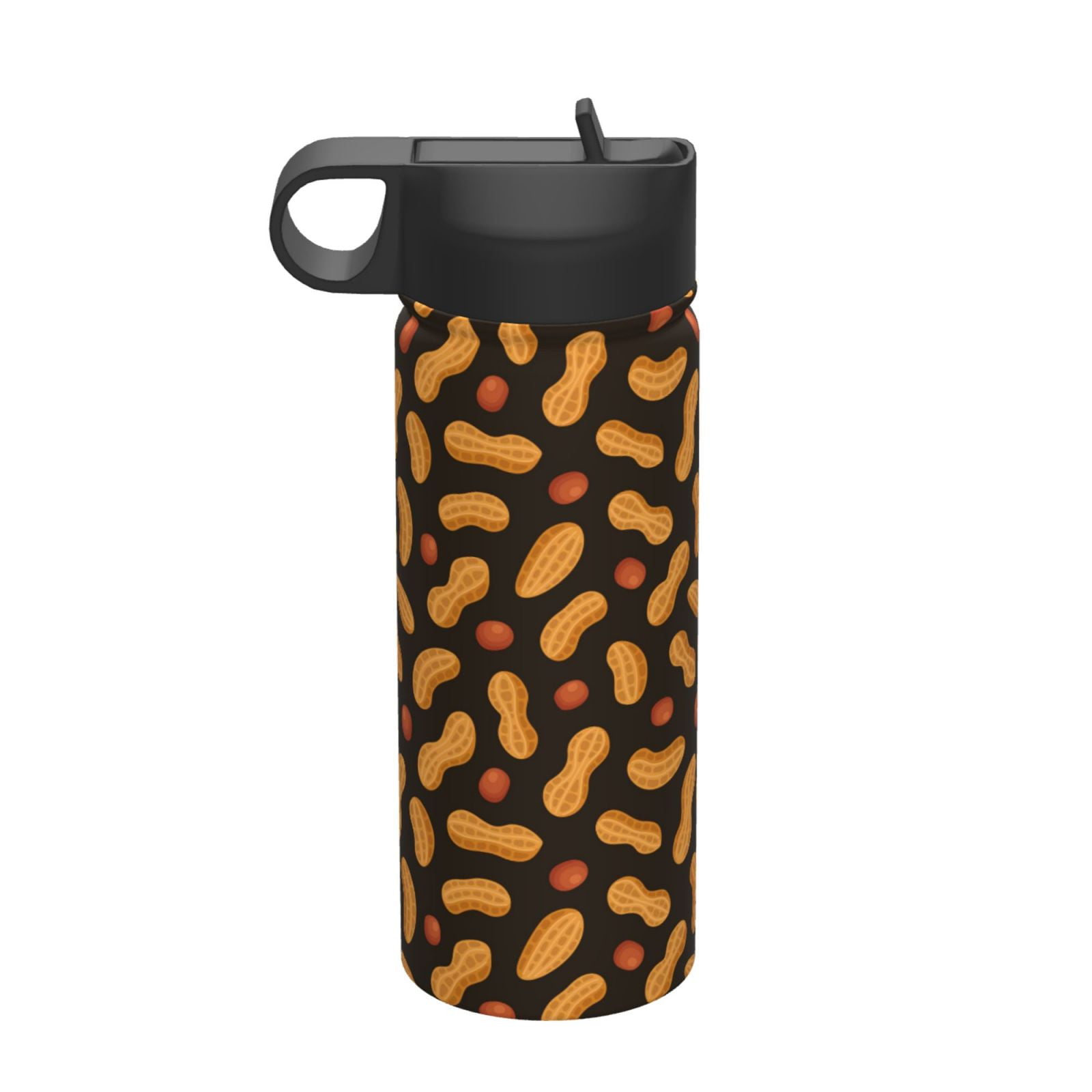 Qokaie Peanuts5 Pattern 18oz Insulated Water Bottle, Stainless Steel ...