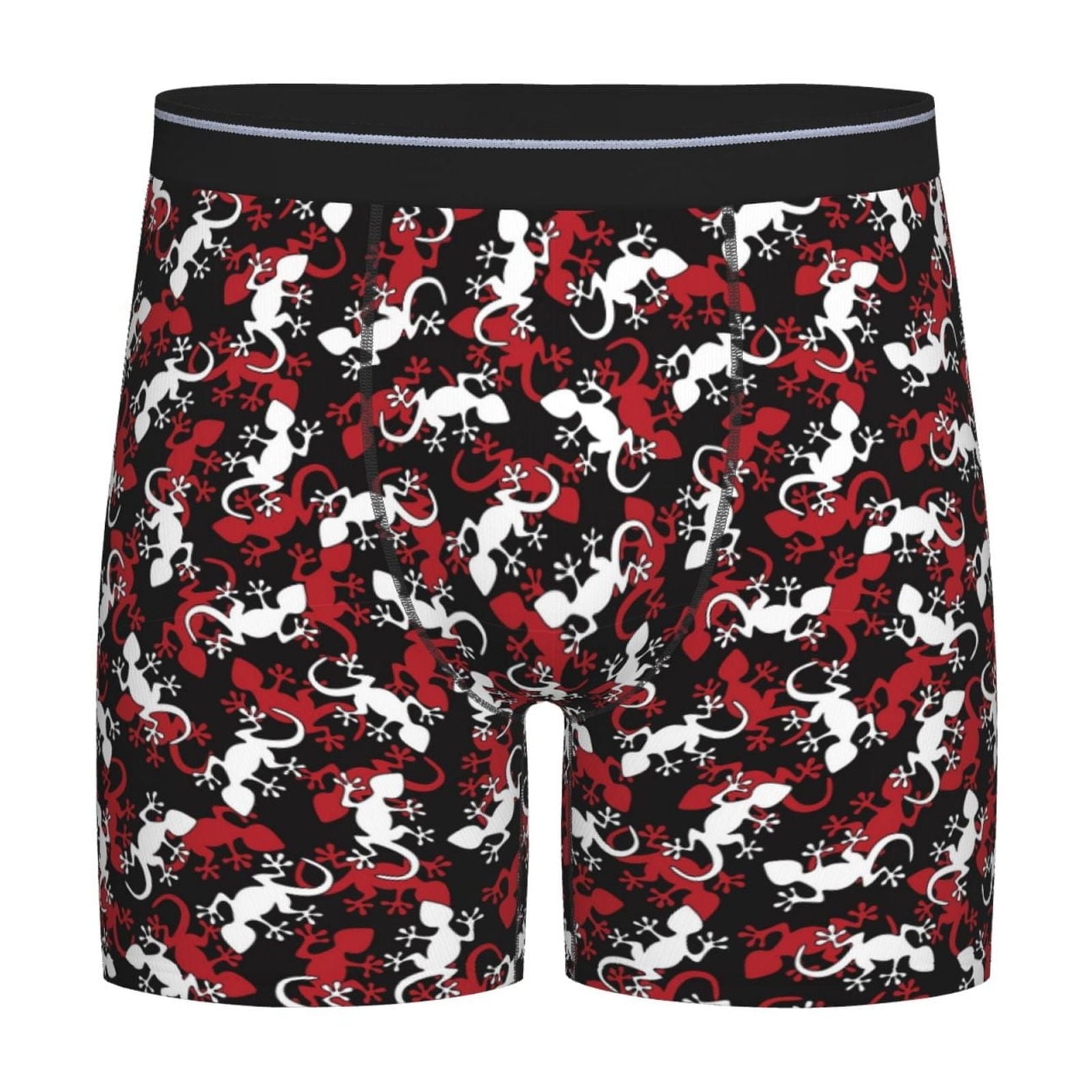 Qokaie Salamander for Men's Cotton Briefs Underwear, Long Leg Briefs ...