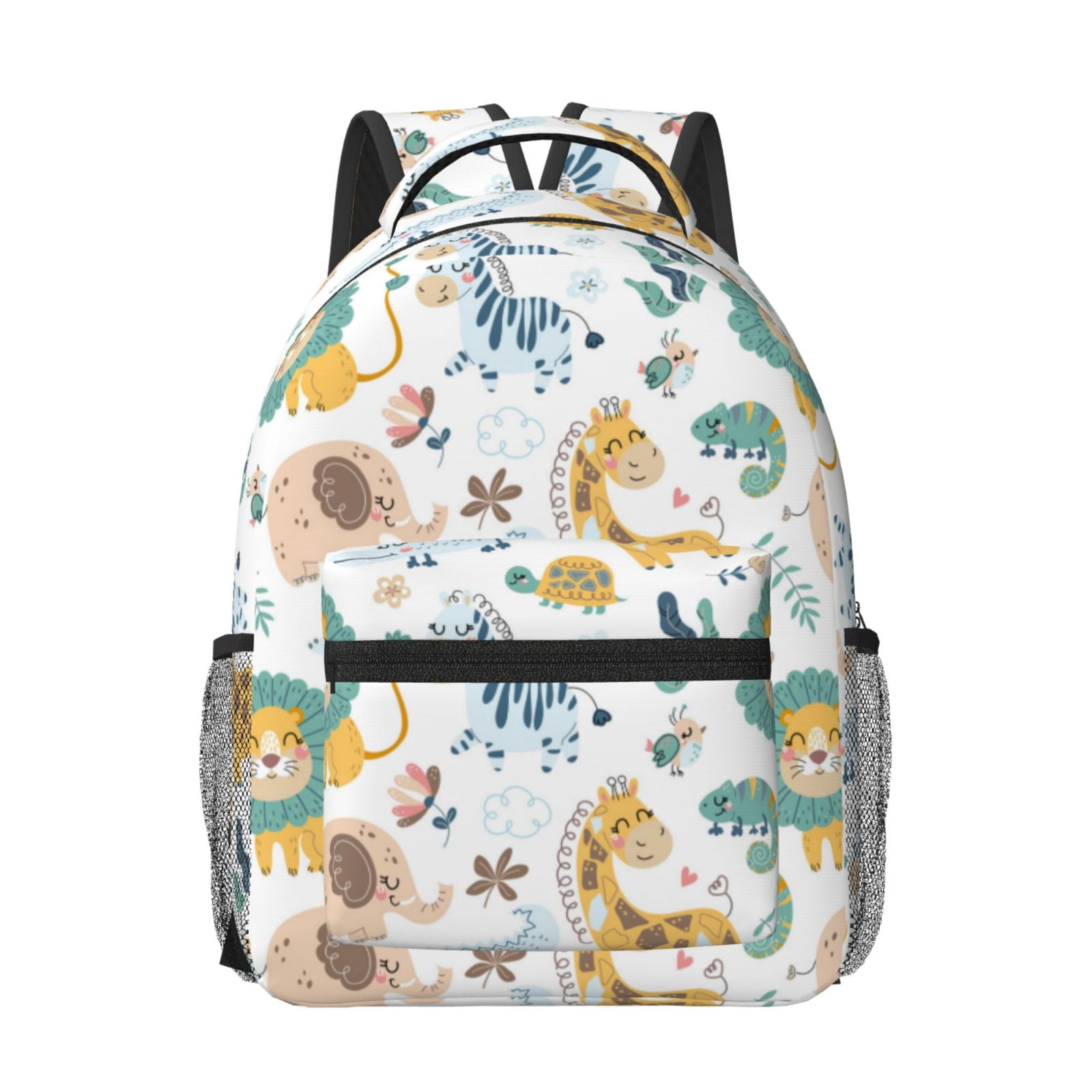 Qokaie Scandinavian Africa Style School Backpack Travel Bag for Men ...