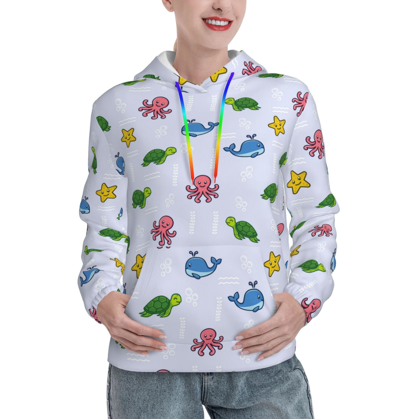 Haiem Sea Turtle Whale for Men's Fashion Hoodies & Sweatshirts with ...