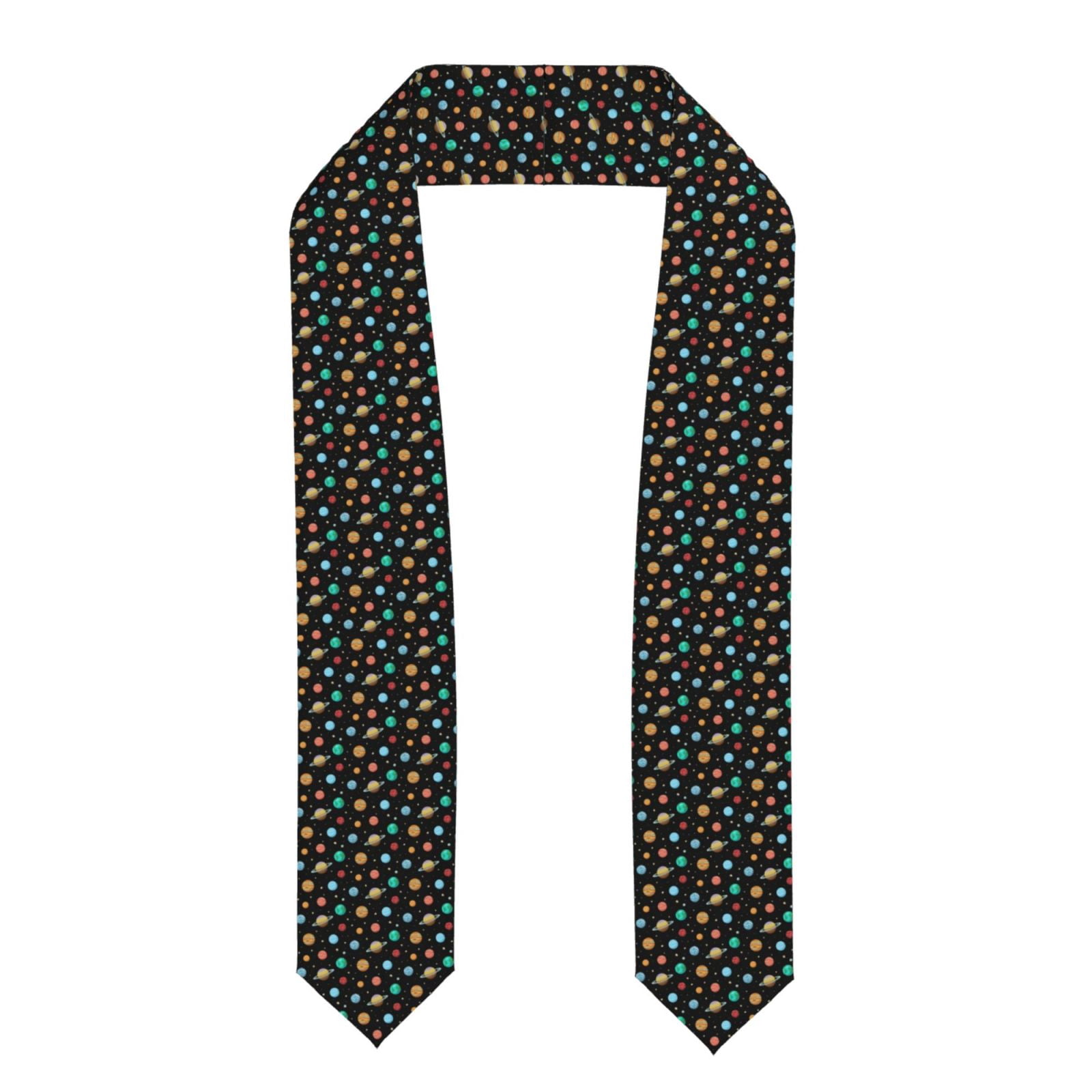 Qokaie Solar System Planets Space Pattern Graduation Shawl Stole ...