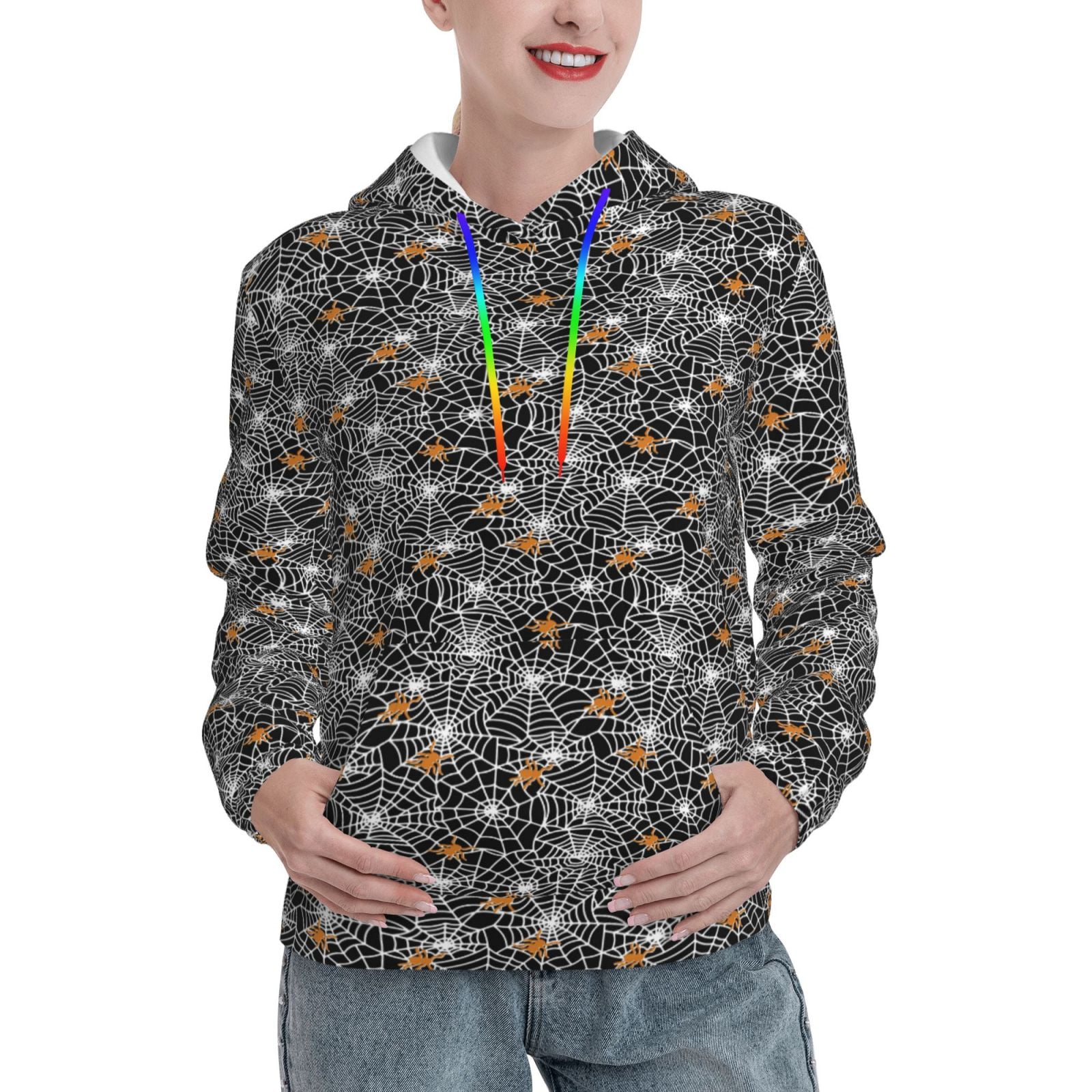 Haiem Spider Cobweb for Men's Fashion Hoodies & Sweatshirts with ...