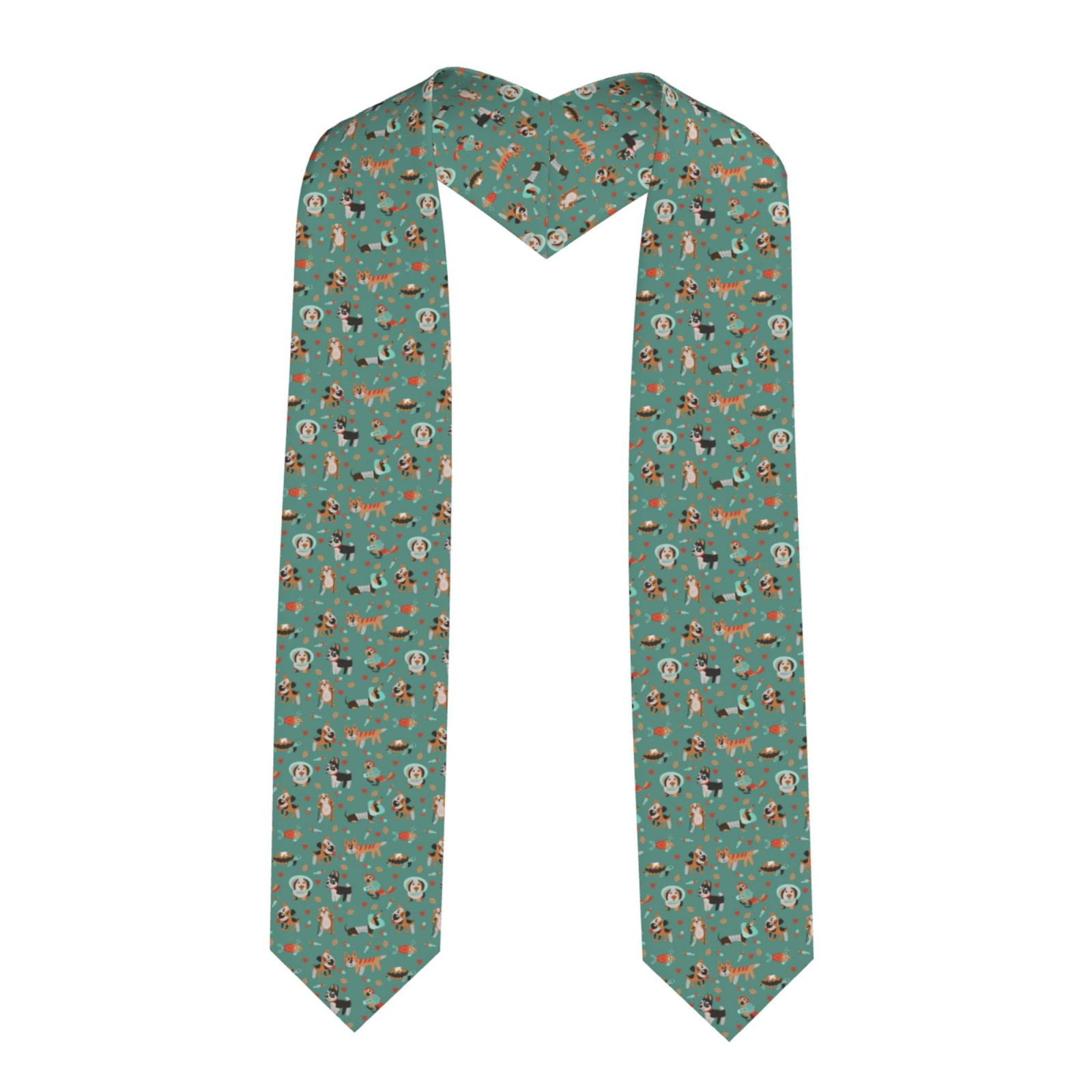 Qokaie Veterinary Clinics Pattern Graduation Shawl Stole – Academic ...