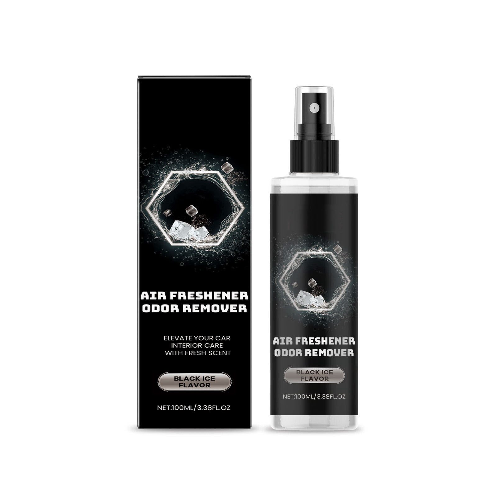Qonioi Car Air Freshener, 100ml Long Lasting Odor Eliminator Spray for ...