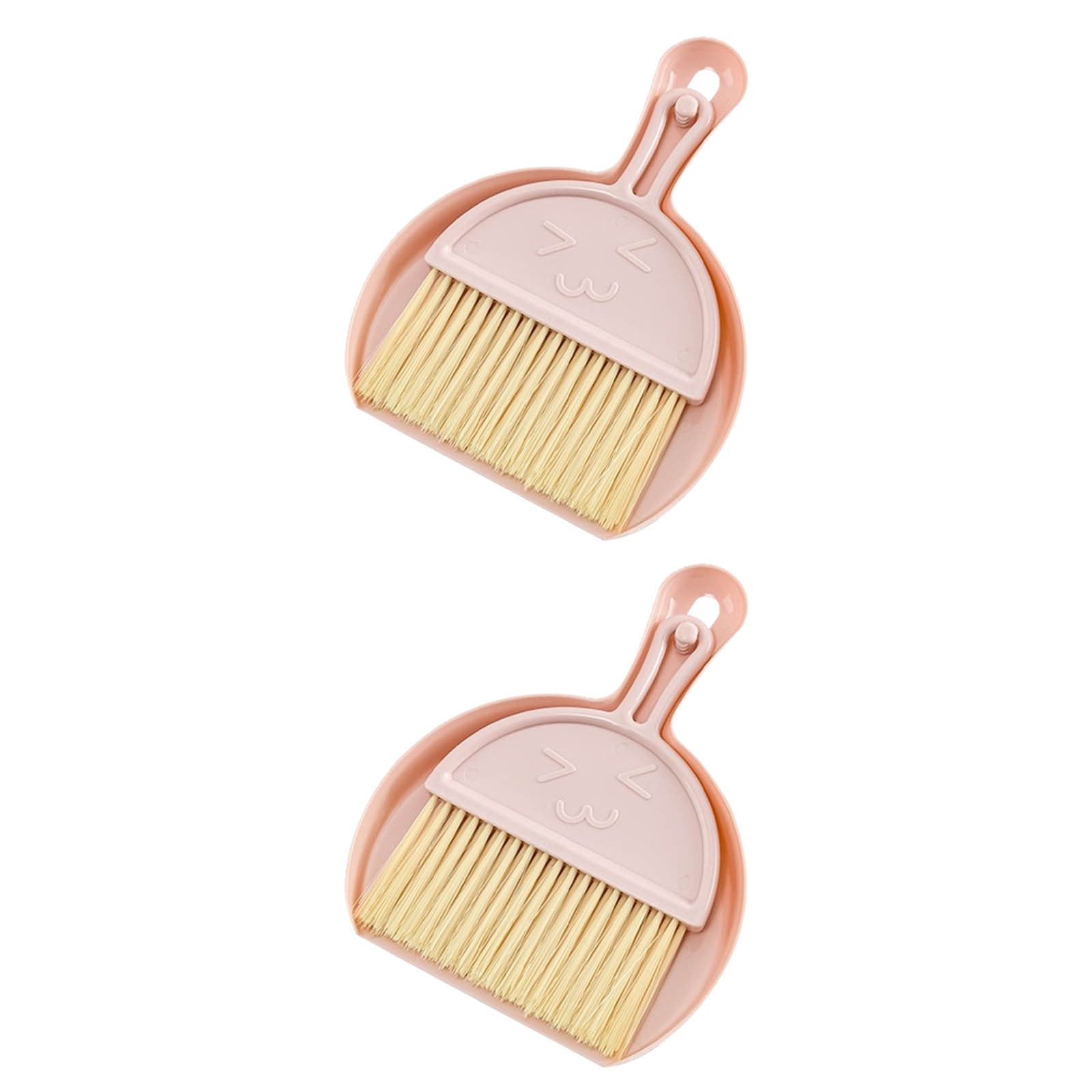 Qonioi Desktop Sweeping Brush and Dustpan Set, Compact Cleaning Tool ...