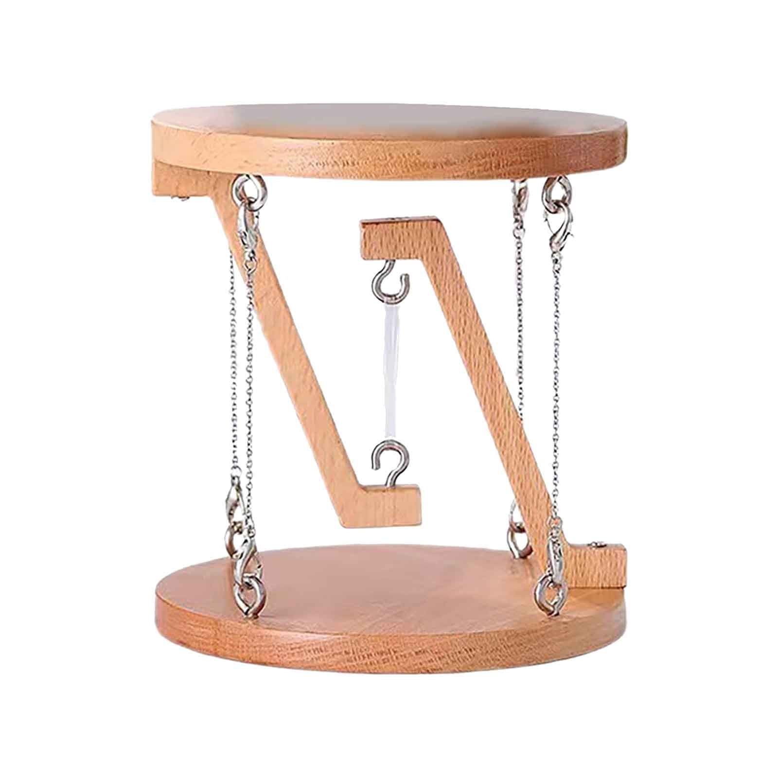 Qonioi Floating Wooden Table, Physical Dissemination Toy & Home Decor ...