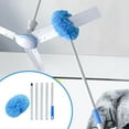 Qonioi Microfiber Ceiling Fan Duster, 67 Inch Extendable Pole Duster ...