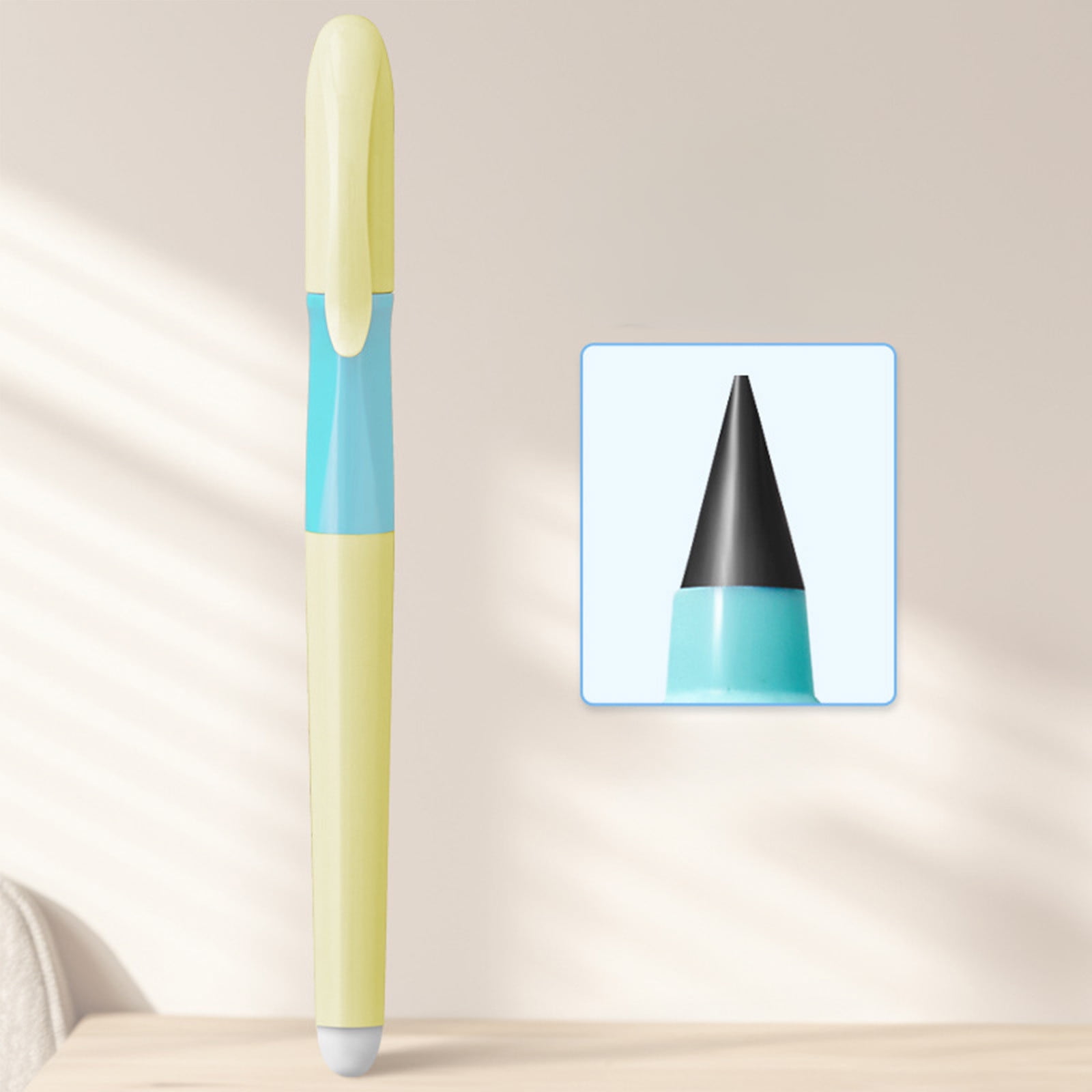 Qonioi No-Sharpening Pencil, Eternal Writing Pencil with Eraser ...