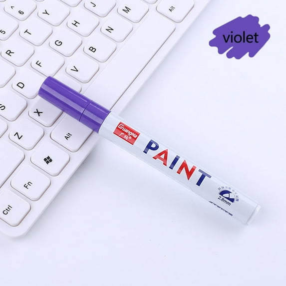 Qonioi Paint Pen Marker, Oil-Based Permanent Ink Paint Pen for Metal ...