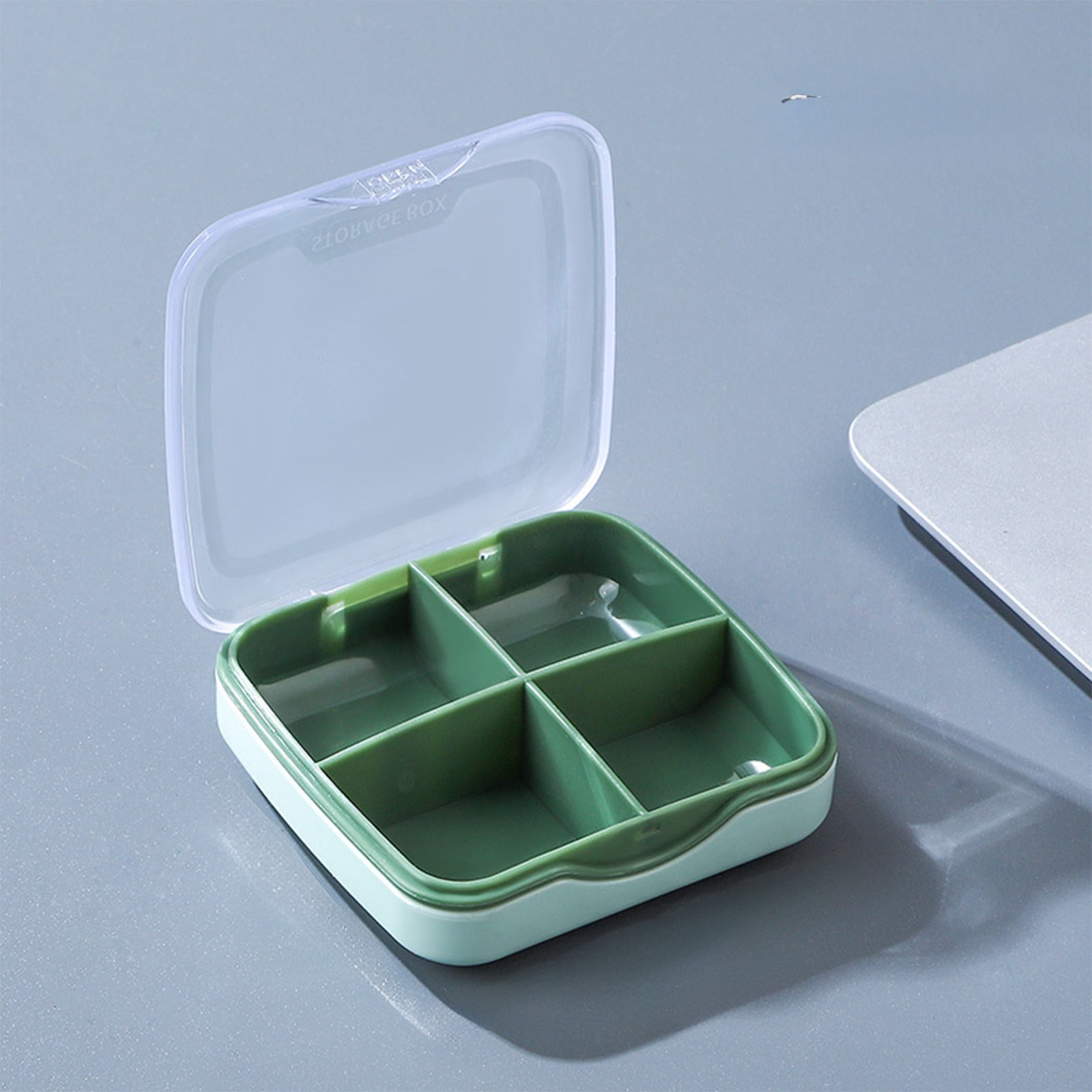 Qonioi Portable Drug Storage Box, Sealed Moistureproof Classified ...