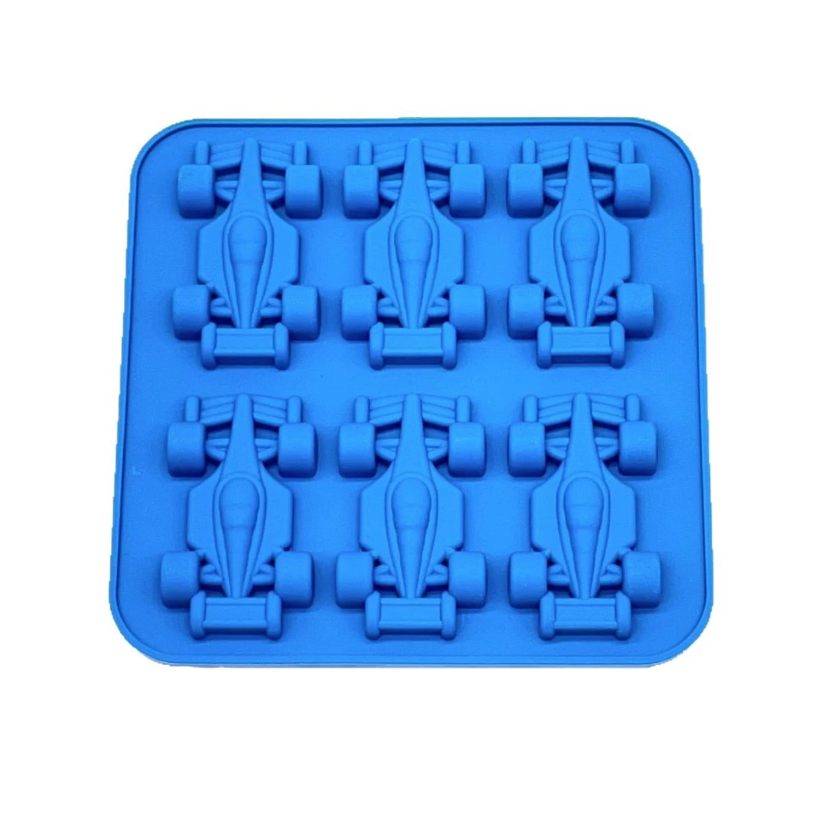 Qonioi Racing Car Ice Molds, Silicone Race Car Shaped Ice Trays for ...
