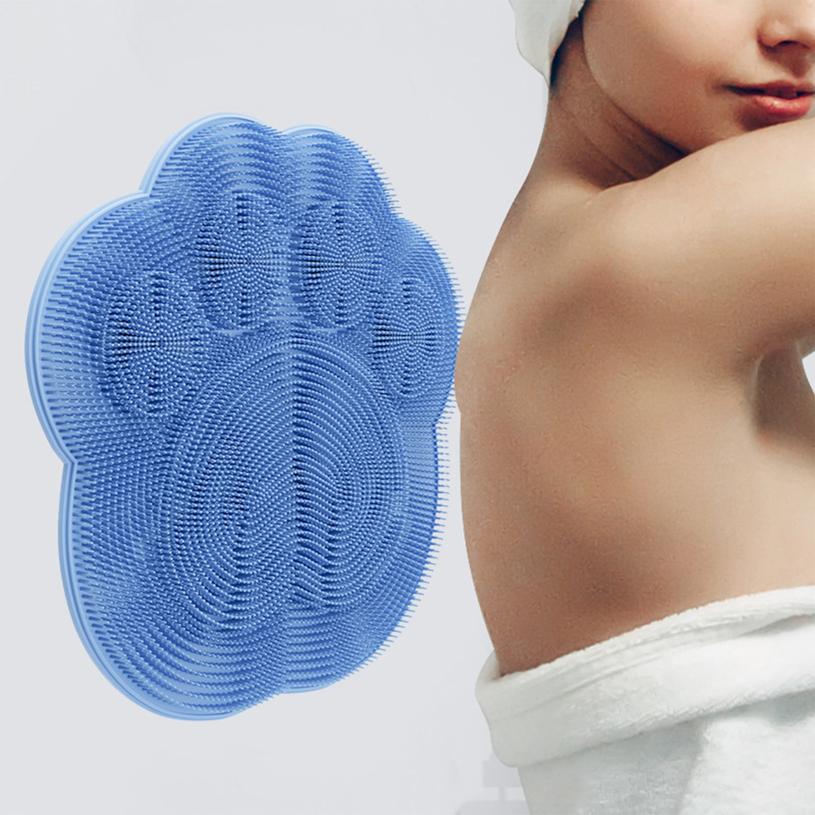 Shower Back Scrubber Wall