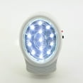 Qonioi US Wall Plug Rechargeable Emergency Light, 13 LED Automatic ...