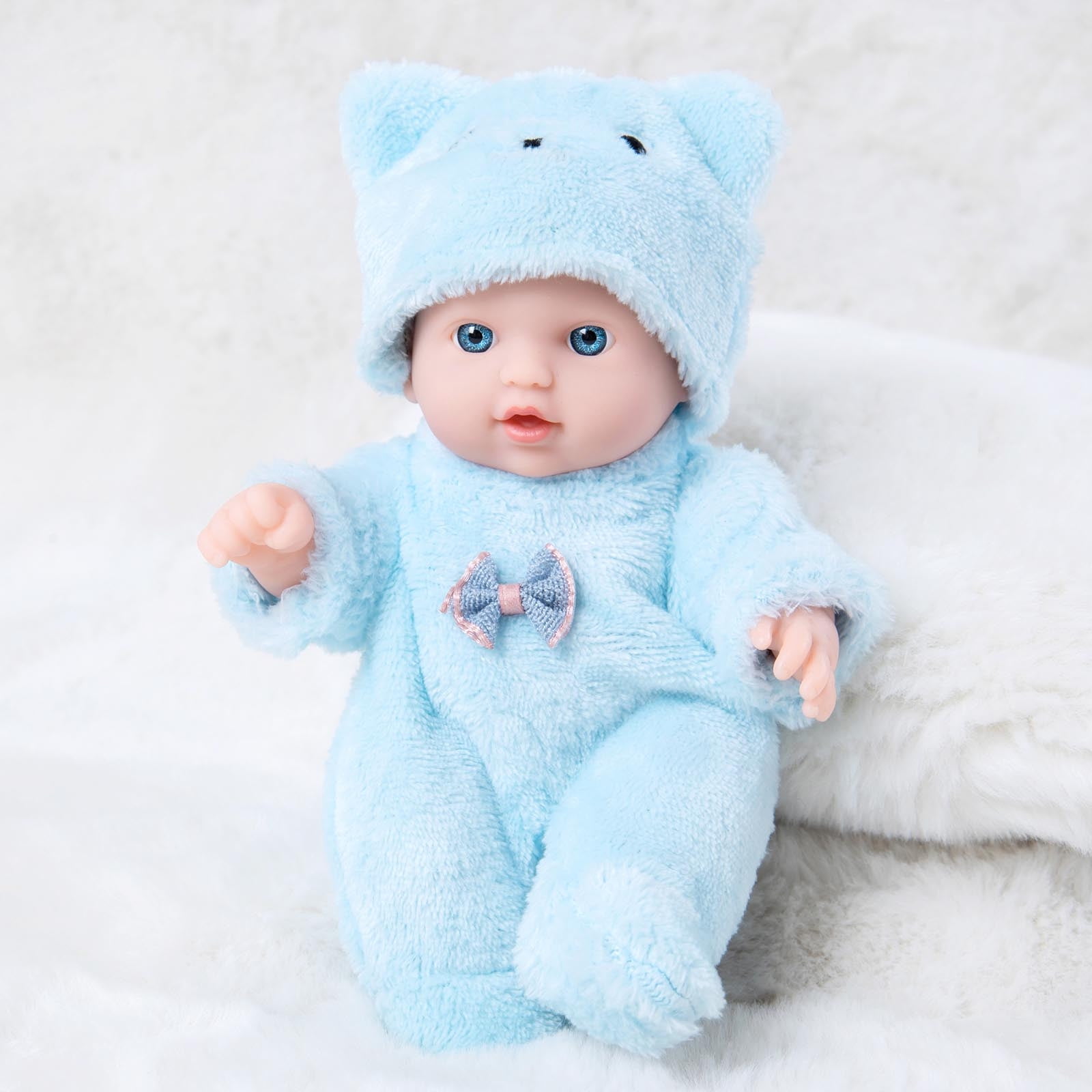 Qonioi Ultra-Realistic Reborn Baby, 20cm Lifelike Vinyl Doll, Collector ...