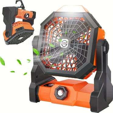 O2COOL 10 inch Battery or Electric Portable Fan, Camping Fan, Tent ...