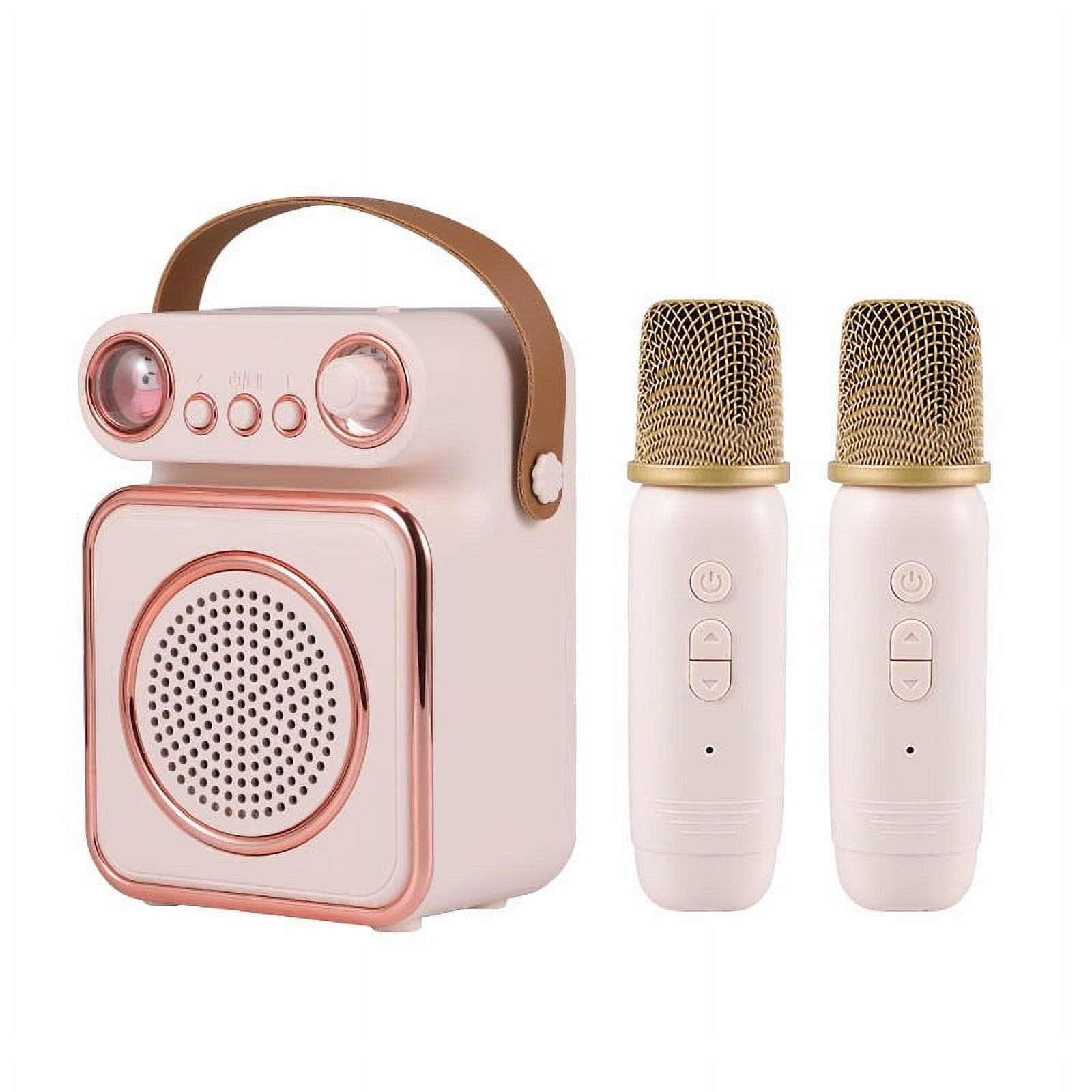 Qoosea Karaoke Machine for Kids Adults, Portable Bluetooth Mini Karaoke ...