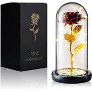 Faux Rose Crochet Flowers, 1Pcs Knitted Artificial Wool Rose Gift to ...