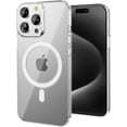Qoosea Iphone 15 Pro Max Clear Cover Case Anti Yellow Shock Proof