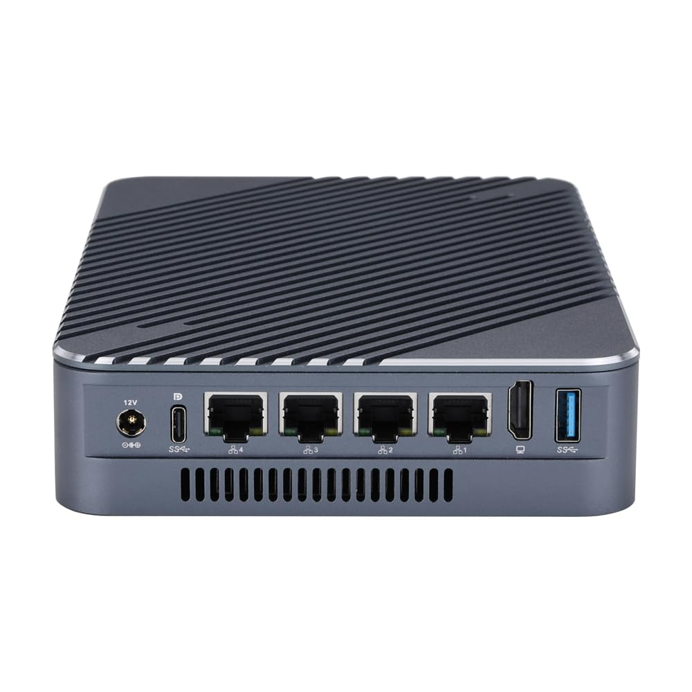 Qotom 4X 2.5G LAN Barebone System Desktop Router Core i5 1135G7 Mini ...
