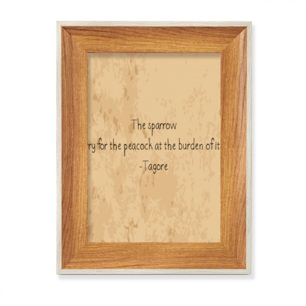 Qoutes Famous People Healing Burden Peacock Tail Desktop Wooden Photo ...