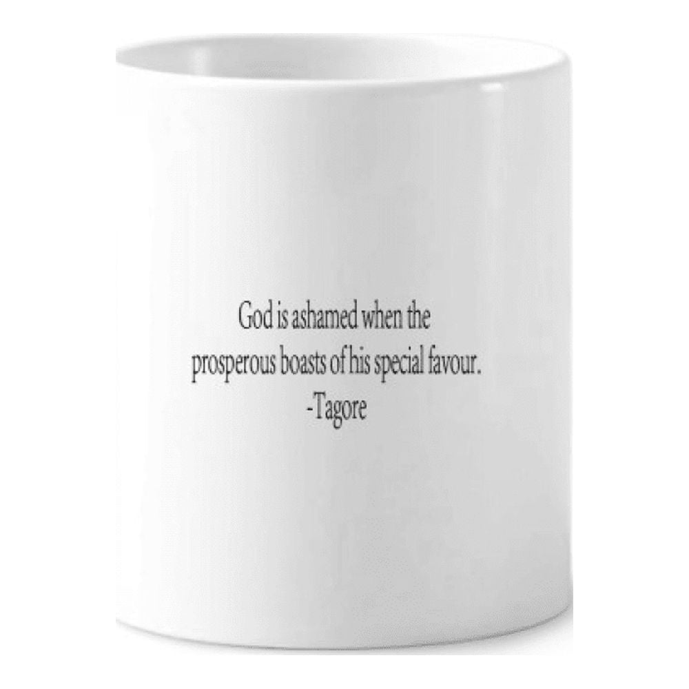 Qoutes Famous People Healing God Prosperous Toothbrush Pen Holder Mug ...
