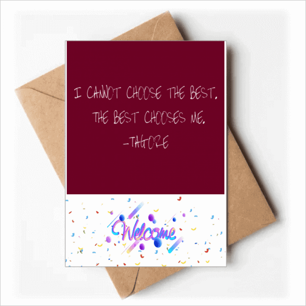 Qoutes Healing Sentences Best Choose Me Welcome Back Greeting Cards ...