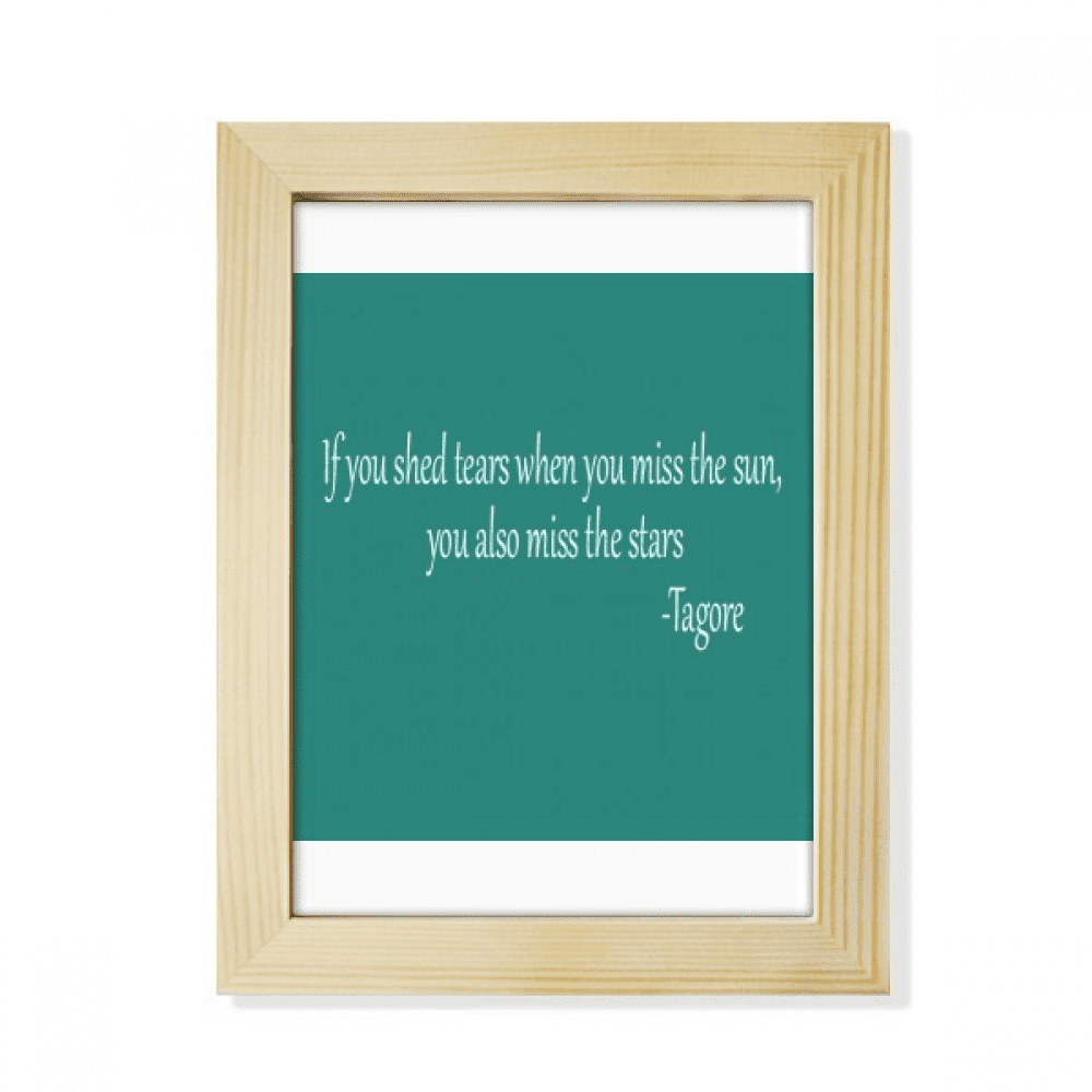 Qoutes Healing Sentences Star Tear Cheer Up Desktop Adorn Photo Frame ...
