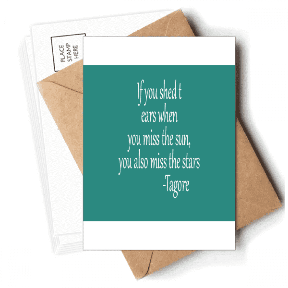 Qoutes Healing Sentences Star Tear Cheer Up Postcards Envelopes Blank ...