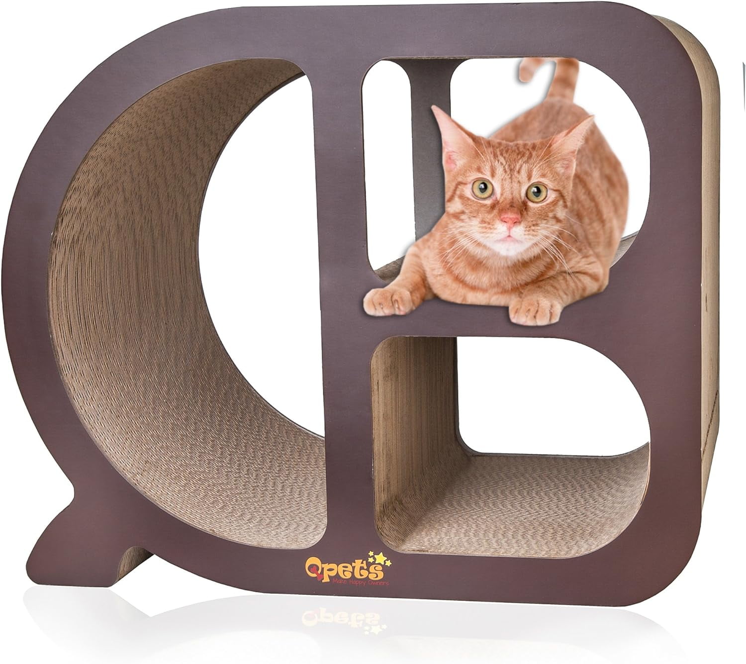 Qpets Cat Scratcher Device - 9.50 x 17.50 x 14.00 inches – Suitable for ...