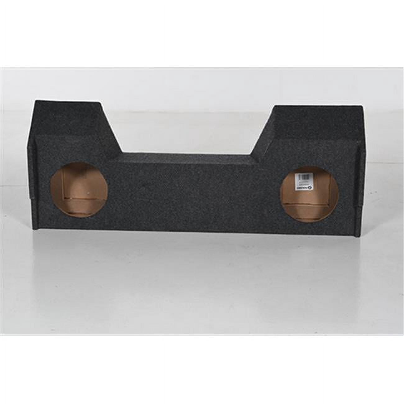 Qpower 10 in. Dual Woofer Box for Dodge Crew Cab 2019 Truck Bed Liner ...