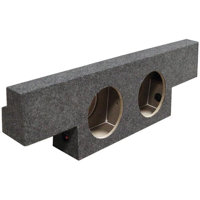 Qpower 12 in. Dual T Shape Empty Woofer Enclosure - Walmart.com