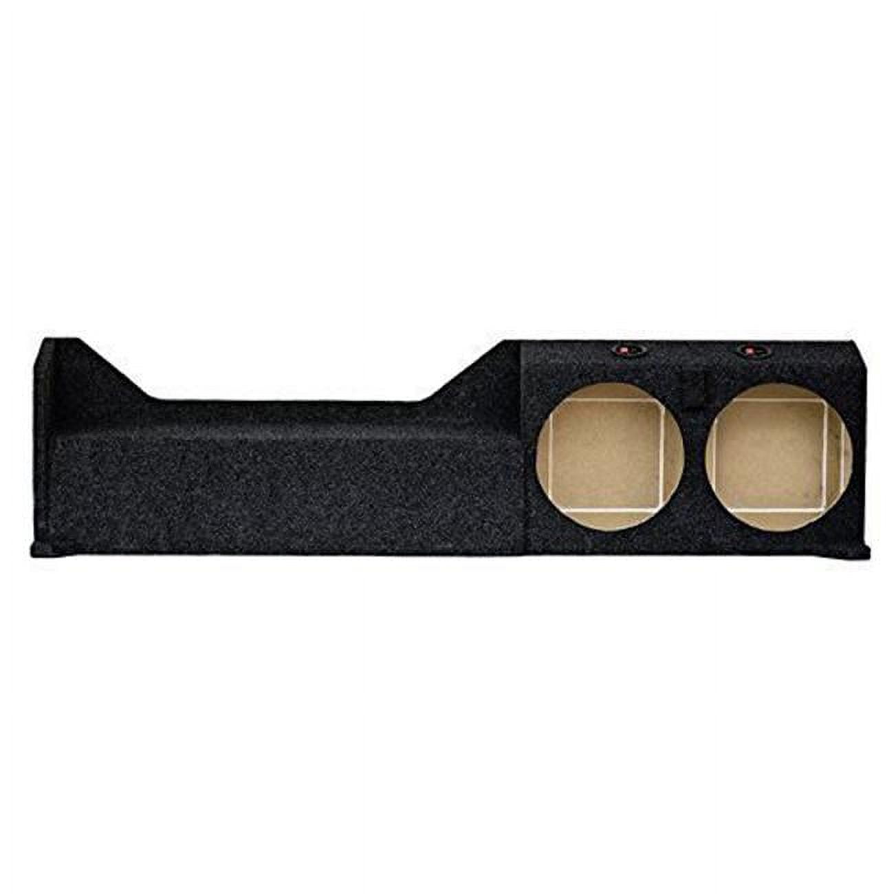 QPower Dual 10" Sealed Woofer Box for Nissan Frontier Crew Cab '05-'21 ...