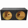 Qpower QMPSQ15E 15 in. Square Style Empty Woofer Box - Walmart.com