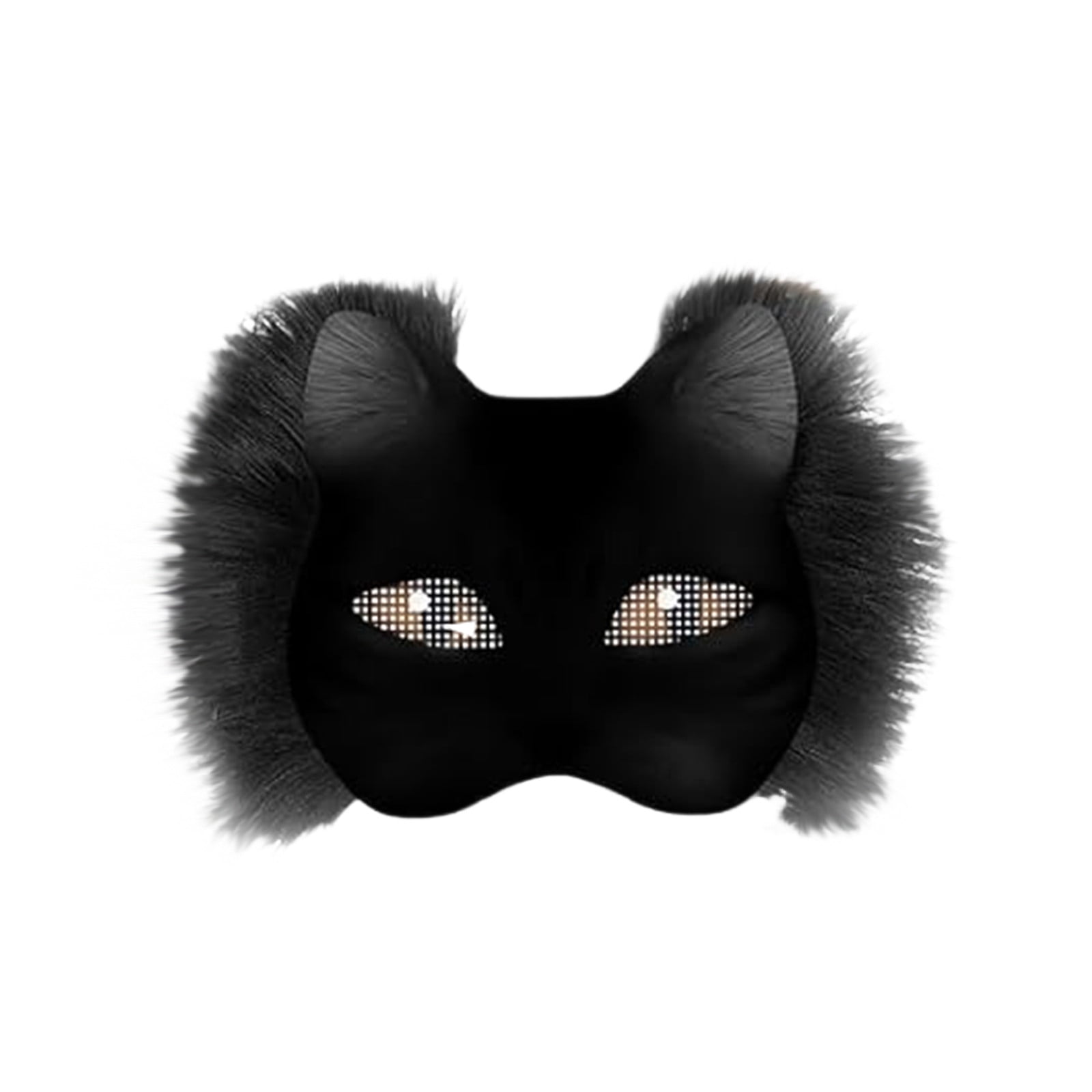 Qqyida DIY Cat Face Mask Craft Kit, Blank Faux Fabric Mask Set, Plastic ...