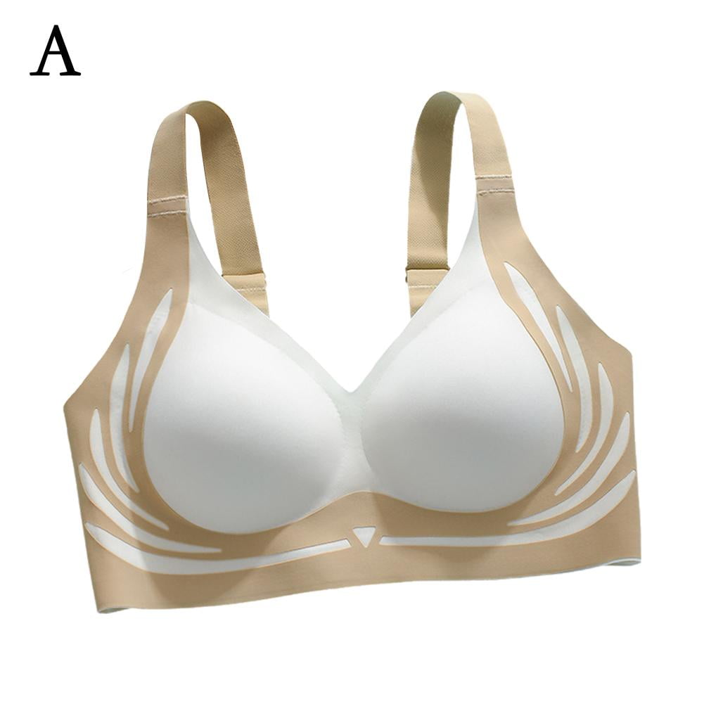 Qsnailfrr QINGZE Super Gather Bra,Wireless Push-Up Bra,Lifting Bras for ...