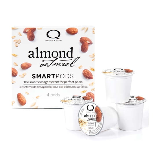 Qtica Smart Spa Smart Pods (4 Pods) - Almond Oatmeal - Walmart.com