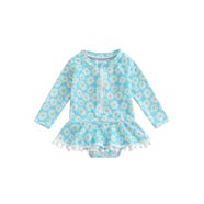 Baby & Toddler Girls Darling Daisy Rash Guard - Walmart.com