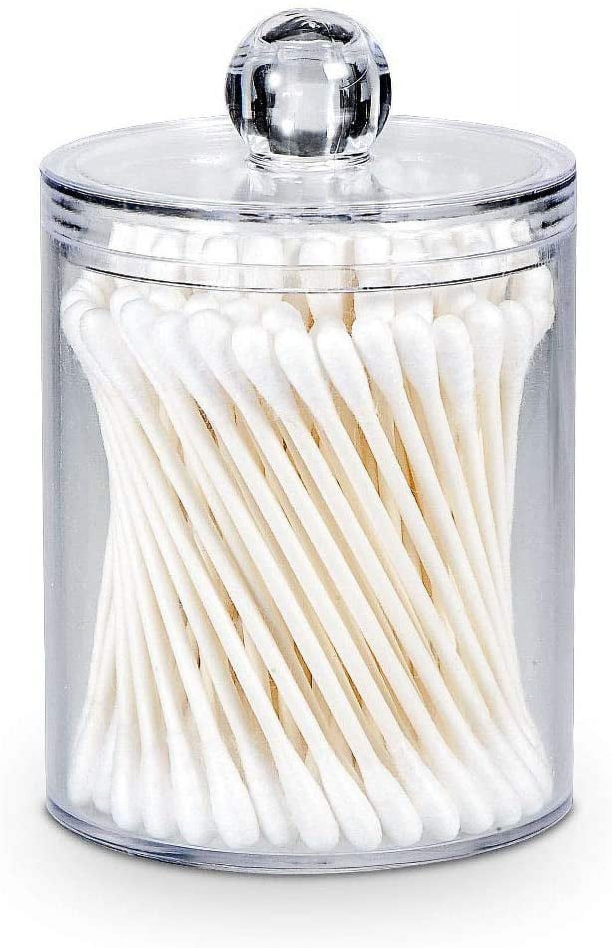Qtip Holder Dispenser for Cotton Swab, Cotton Round Pads, Floss,10 Oz ...