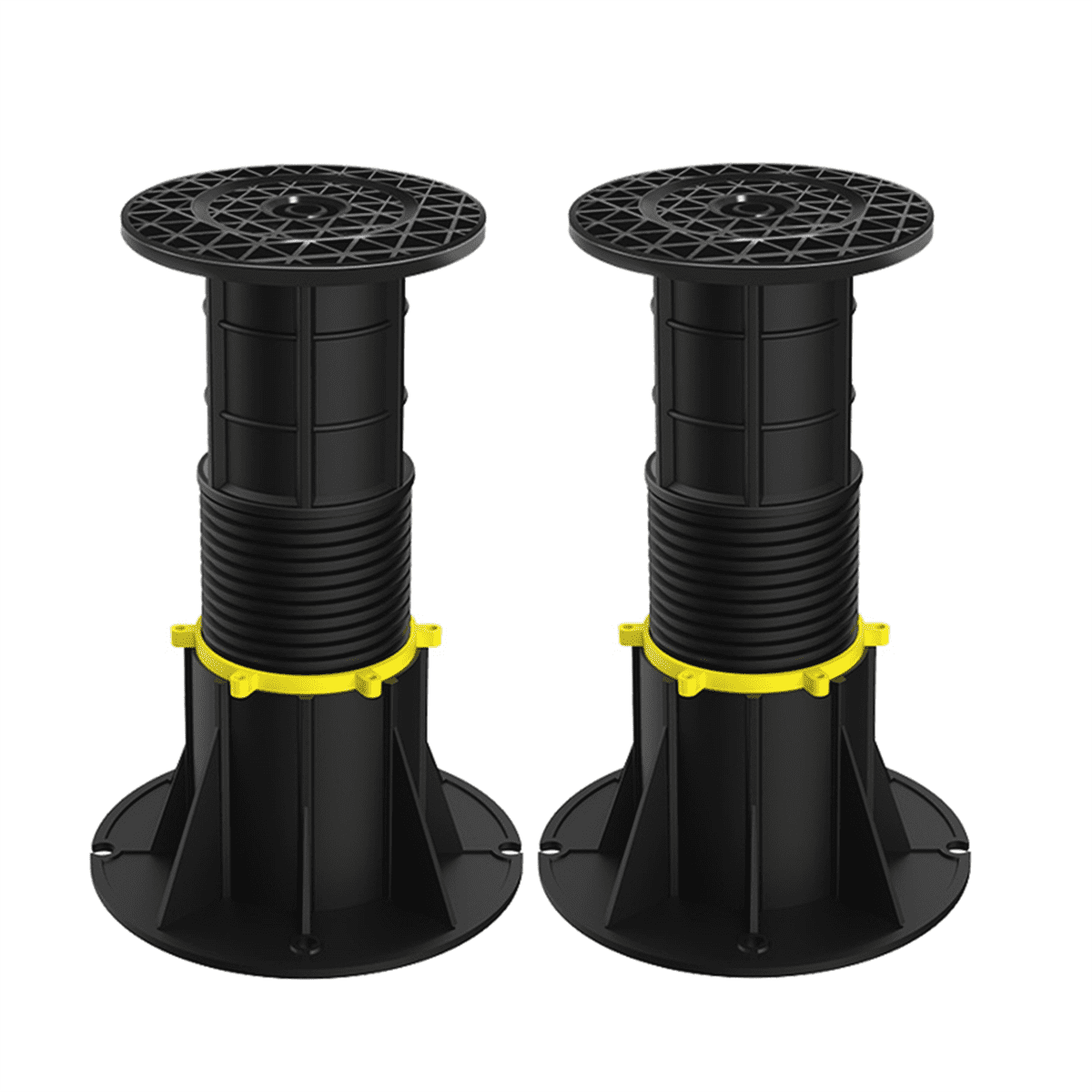 Qtmnekly 2 Pcs Adjustable Height Bed Support Legs 8.5-13 Inch, Bed ...